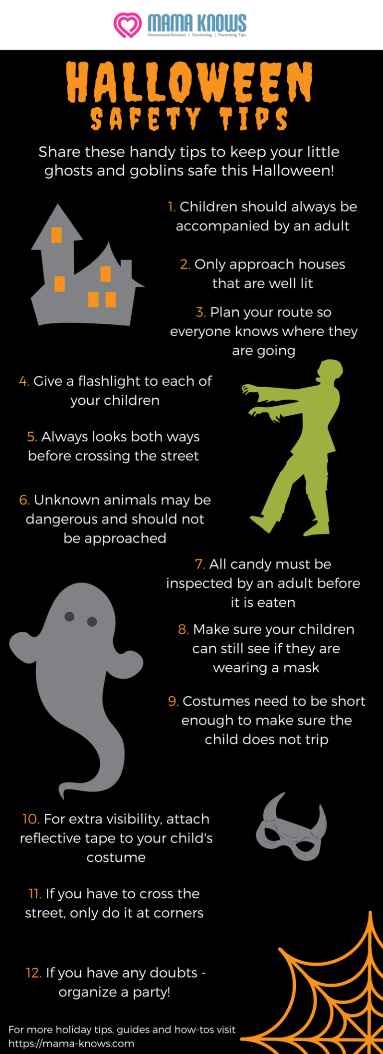 Halloween Safety Tips & Tricks for Trick-or-Treaters in 2017 | Mama Knows